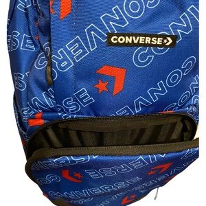 Converse | Bags | Converse Full Size Backpack In Blue Wlogo Design ...